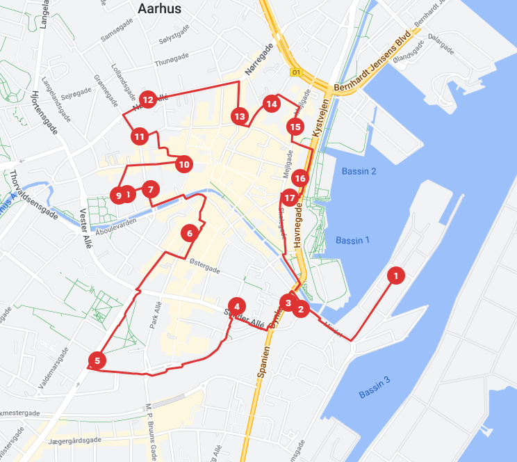 Aarhus street art walk